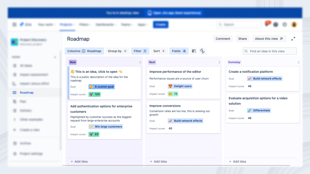 Jira Product Discovery là gì? Ứng dụng “biến” mọi ý tưởng thành sản ...